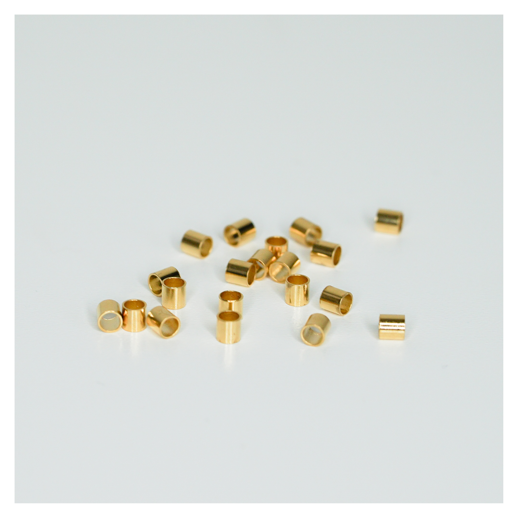 2mm Stainless Steel Loc Tubes - 20 Pieces – KendraKenshay