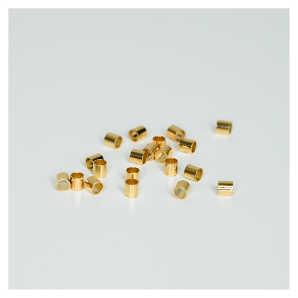 2mm Stainless Steel Loc Tubes - 20 Pieces – KendraKenshay