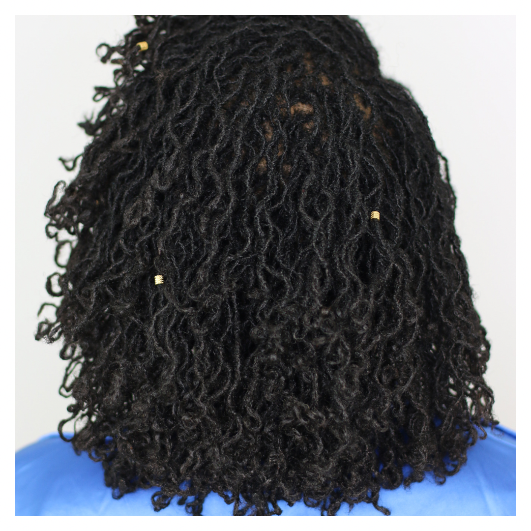 3mm Stainless Steel Beveled Loc Tubes - 10 Pieces – KendraKenshay