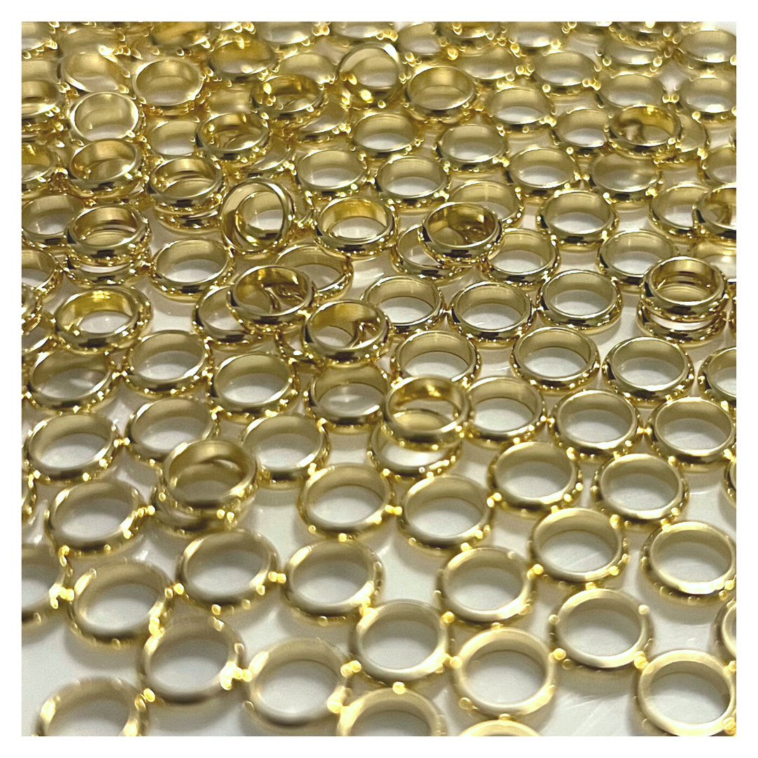 Stainless Steel Loc Rings - 10 pieces – KendraKenshay