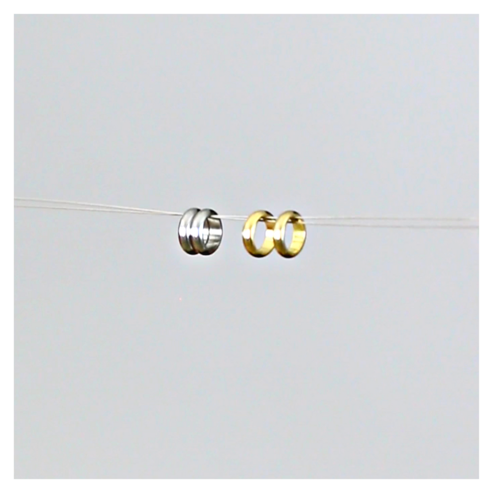 Stainless Steel Loc Rings - 10 pieces – KendraKenshay